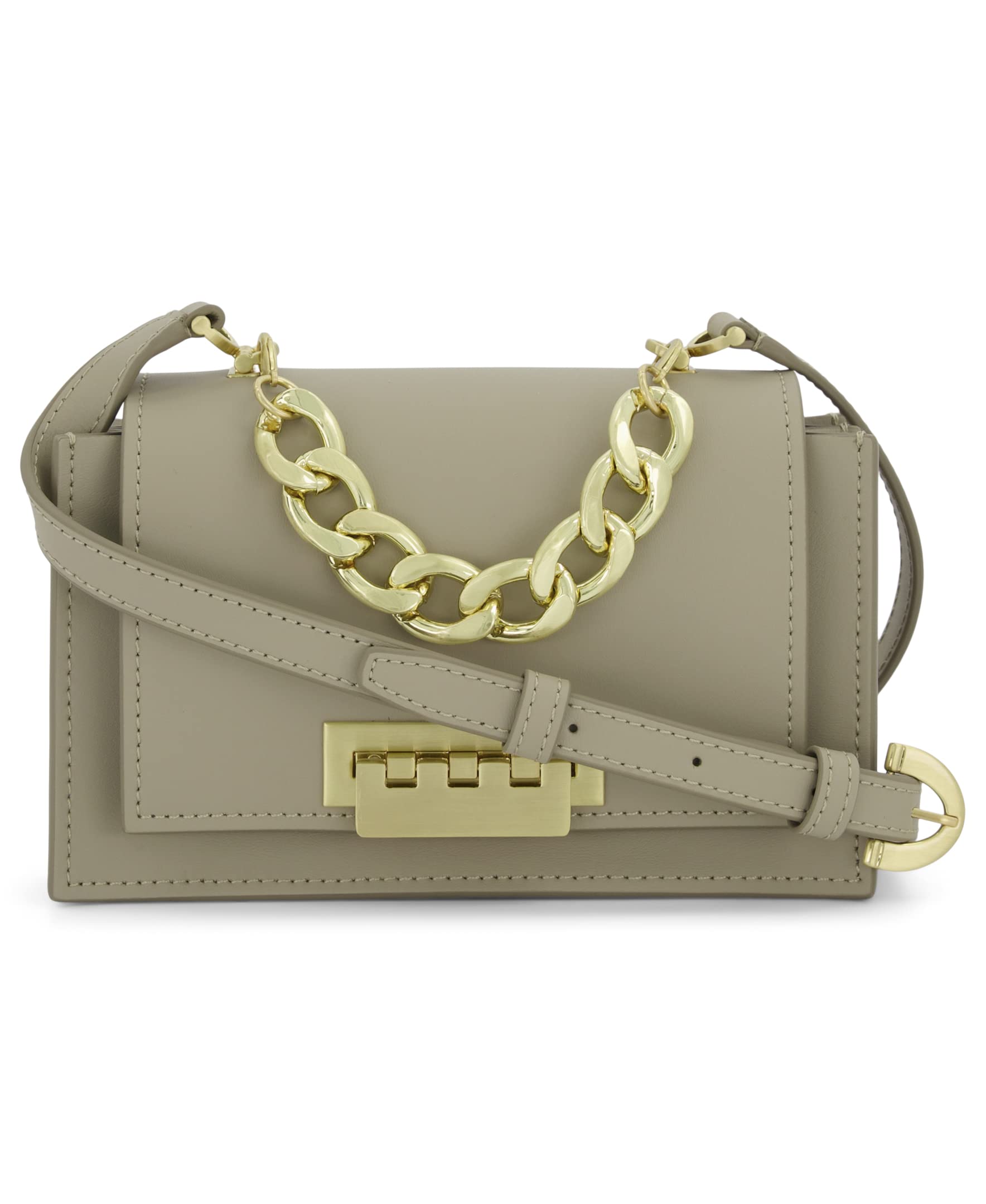 ZAC Zac Posen Earthette Top Handle Crossbody, Smoke Ember