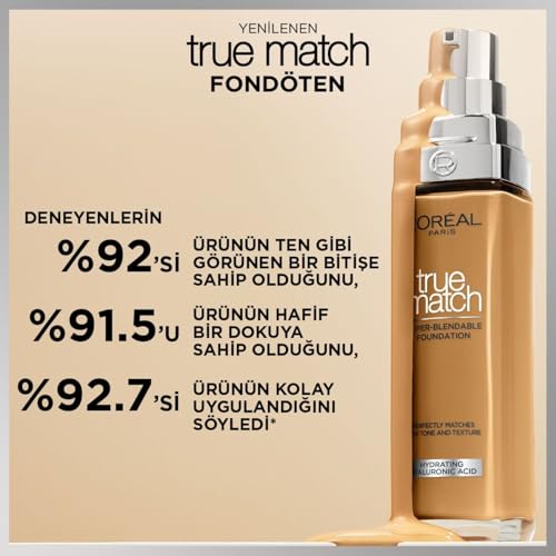 L'Oreal Paris New True Match Foundation 30ml - 3D/3W Golden Beige