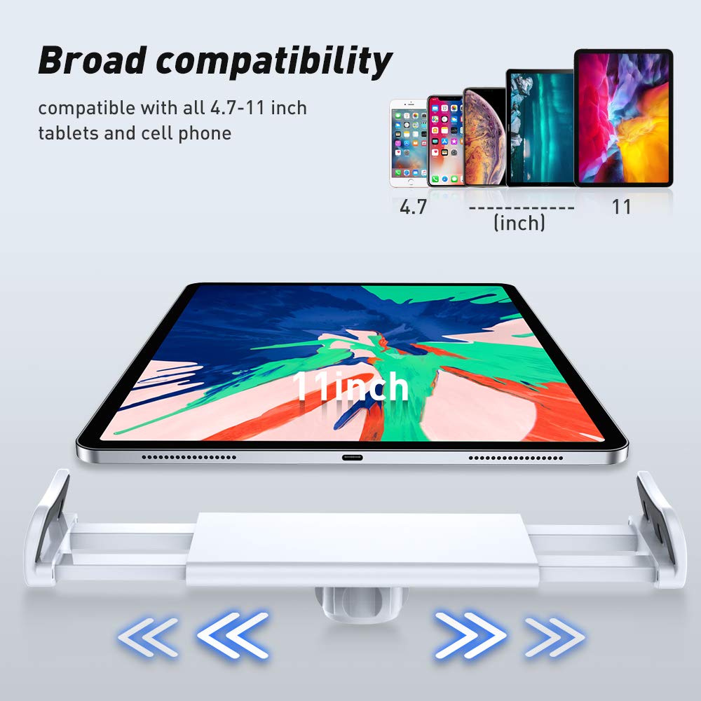 AHK Gooseneck Tablet Stand, Tablet Mount Holder for iPad iPhone Series/Nintendo Switch/Samsung Galaxy Tabs/Amazon Kindle Fire HD and More