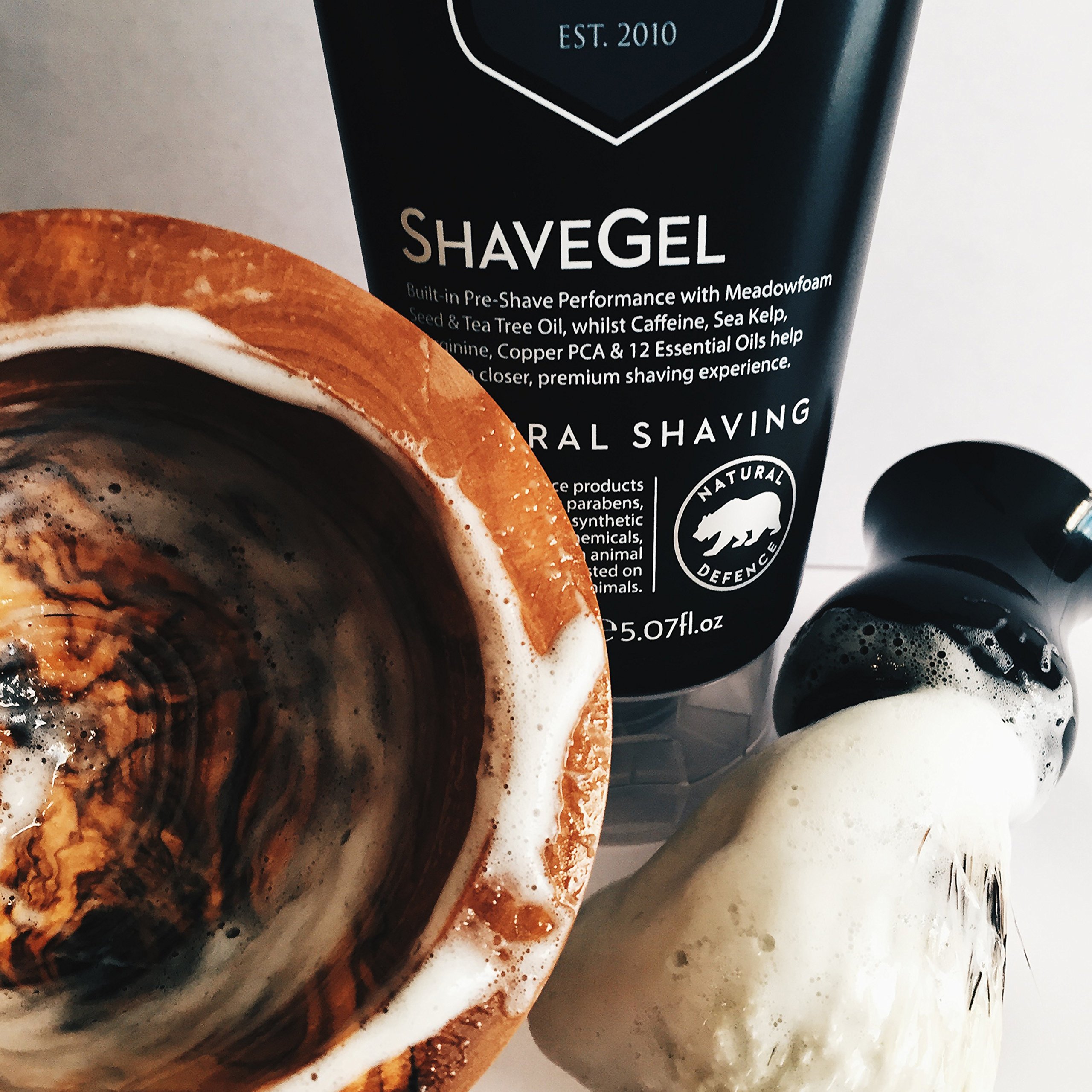 ManCave Caffeine Shave Gel, 5.07 oz