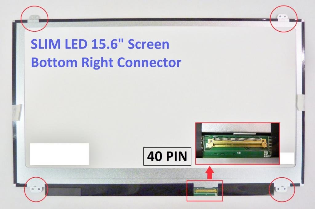 HP 682089-001 Laptop LCD Screen 15.6" WXGA HD DIODE (Substitute Replacement LCD Screen ONLY. NOT A Laptop)
