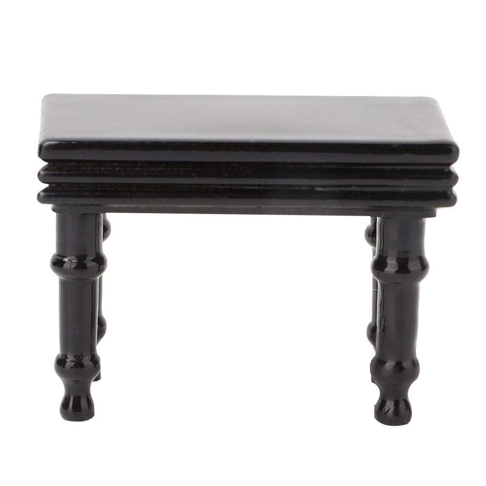 FTVOGUE Miniature Wooden Piano Model Musical Instrument Model Home Decor Ornaments Furniture Scene Accessories