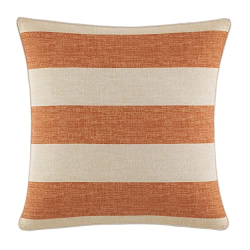 Tommy Bahama - Throw Pillow, Cotton Bedding with Envelope Closure, Home Decor for Bed or Couch (Palmiers Orange, 18" x 18")