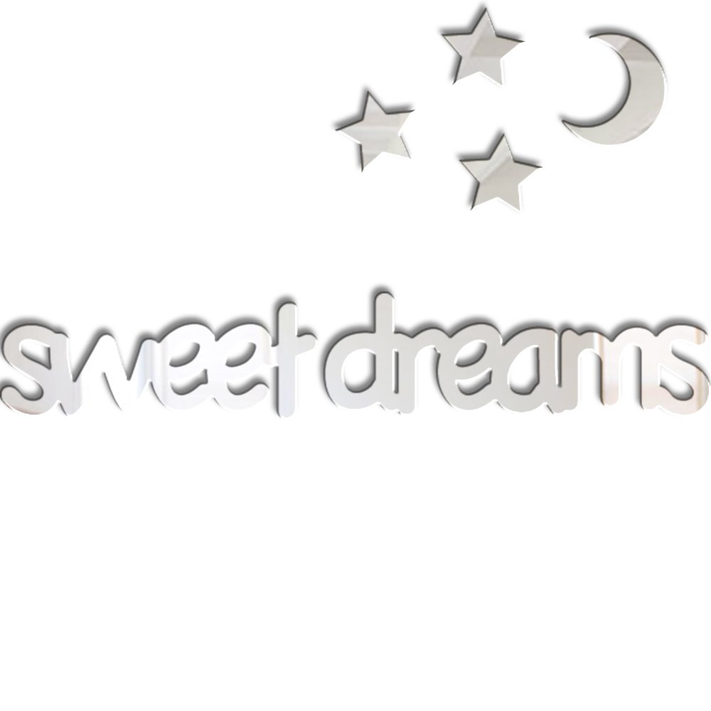 Mungai Mirrors 0228 Sweet Dreams Acrylic Mirror, 90cm, 90 cm