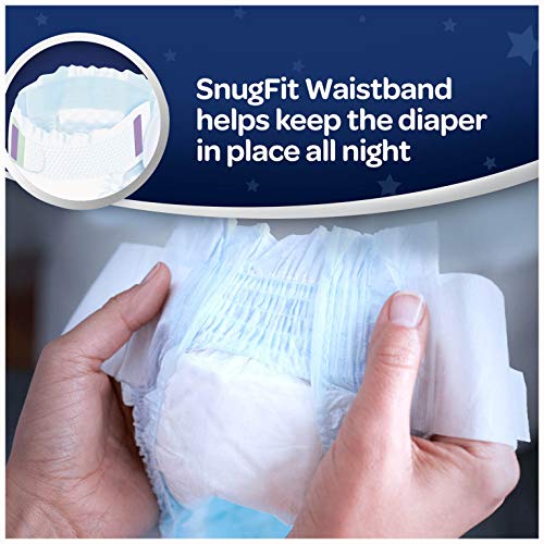HUGGIES OverNites Diapers, Size 3, 28 ct., JUMBO PACK Overnight Diapers (Packaging May Vary)