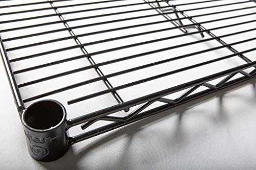 Omega 21" Deep x 36" Wide Individual Black Wire Shelf
