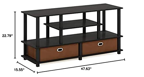 Furinno JAYA TV Stand for up to 50-Inch TV