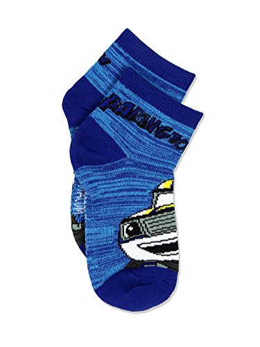 Nickelodeon Blaze and the Monster Machines Toddler Boys 6 pack Socks (Small (4-6), Multi)