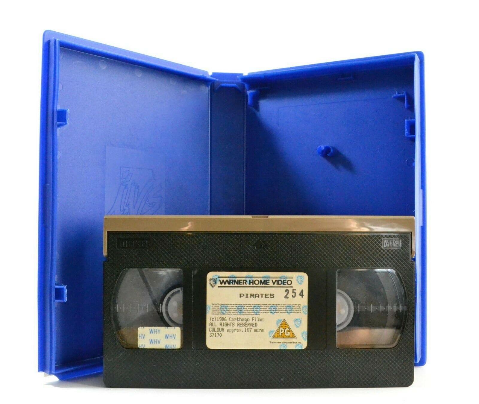 Pirates: Film By R.Polanski (1987) - Large Box - Comedy/Adventure - Pal VHS