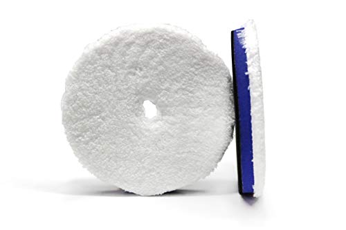 Maxshine Microfiber 5” Polishing Foam Pad for Cutting – Hook and Loop, for DA and Rotary Polishers, Ultra-Soft Microfiber pad