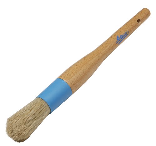 Ateco Round Pastry Brush Head With Natural Boar Bristles