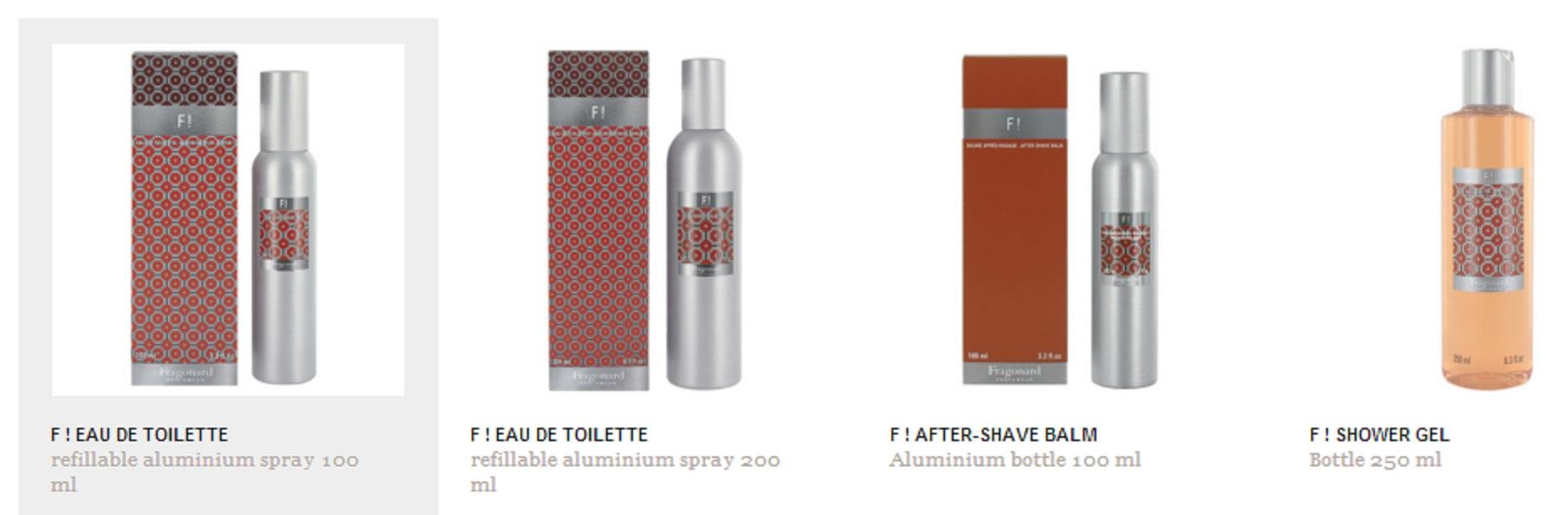 Fragonard for Men F! Eaux De Toilette, 100 ml (3.3 fl.oz)