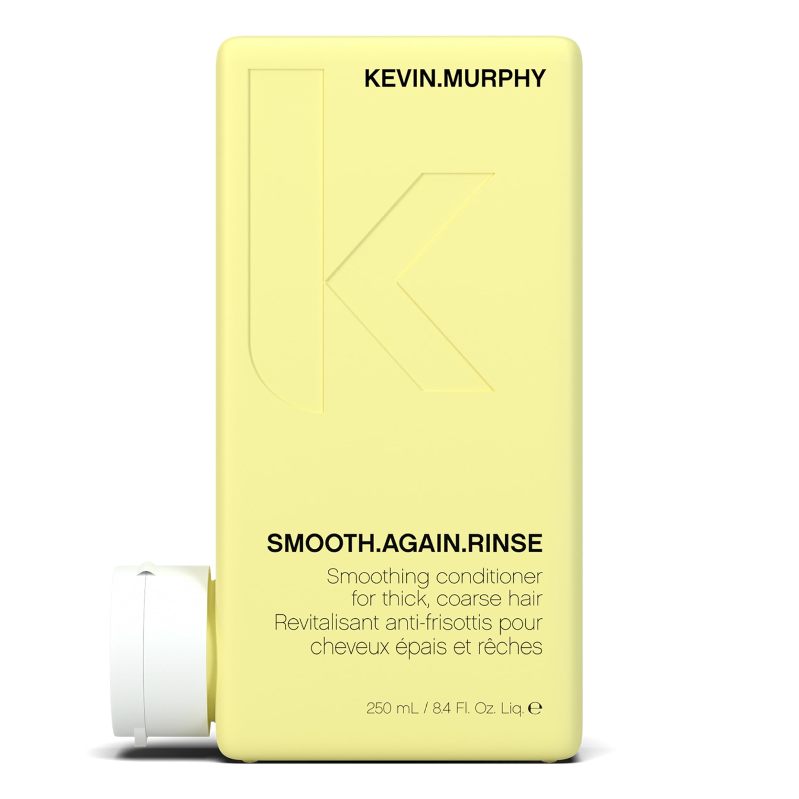 KEVIN.MURPHY SMOOTH.AGAIN RINSE - Smoothing Conditioner - For Thick, Coarse Hair - Hair Repair Conditioner - Sulphate-Free Conditioner - Shine Enhancing Conditioner - 250 mL / 8.4 fl oz