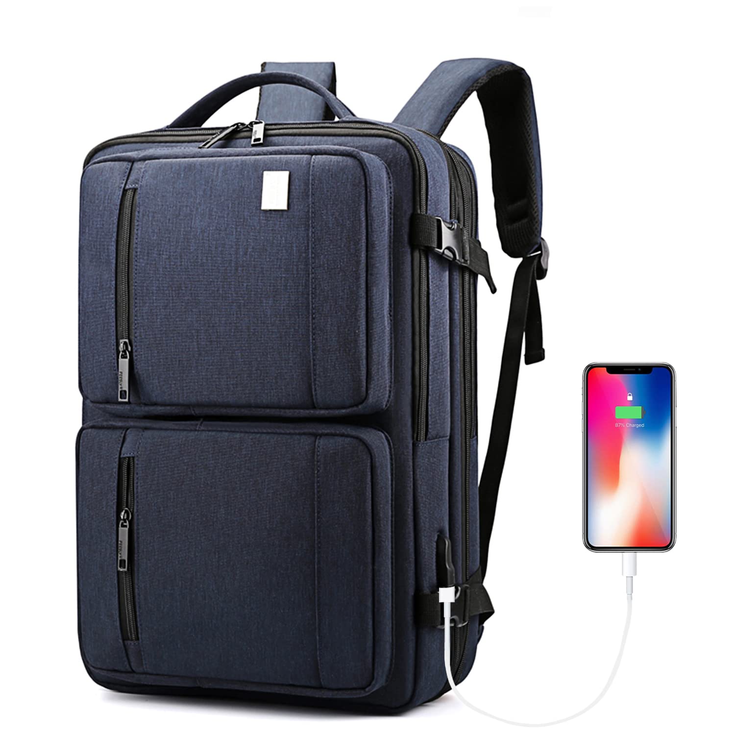 AGUI'S SUMMER Travel Backpack, Extra Large Laptop Backpacks, Water Resistant College Bookbag Business Work Bag Fits 17 Inch Computer