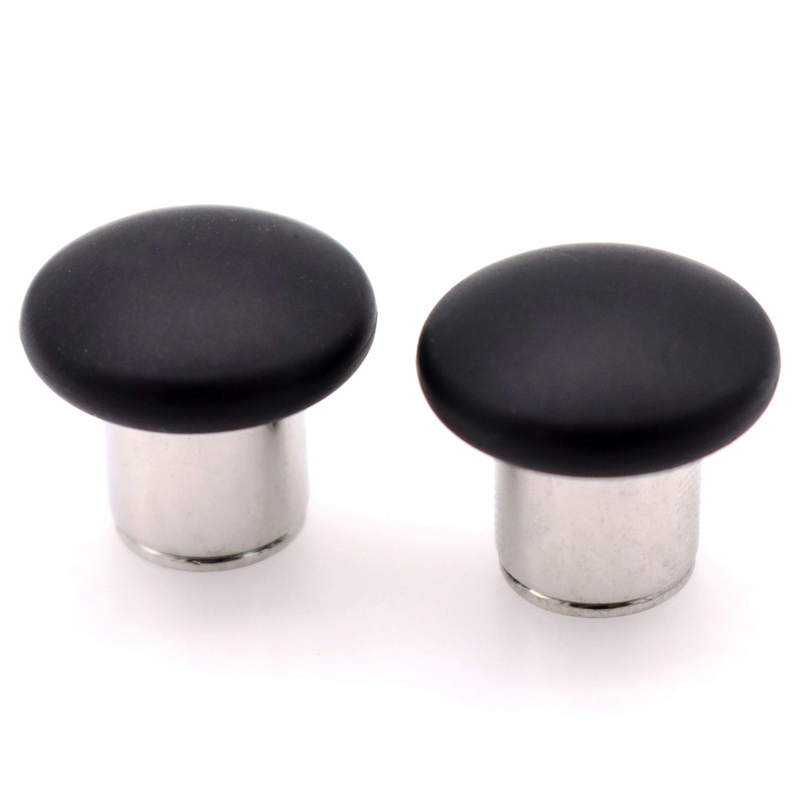 Deal4GO 2-Pack Medium Domed Magnetic Analog Thumbsticks Replacement for Xbox One Elite Controller 1698 Convex Joysticks Set (NOT Fit Elite 2)