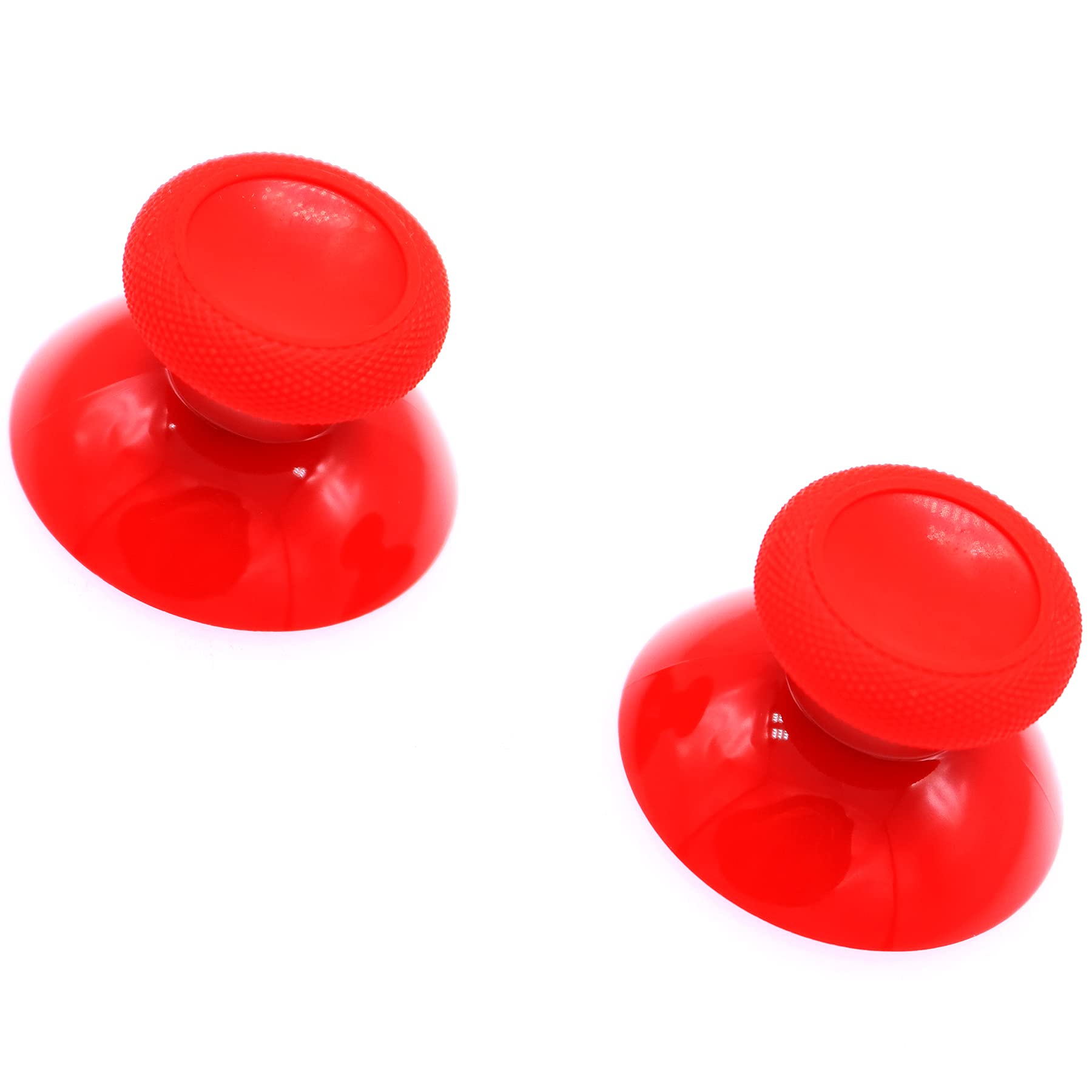 Deal4GO 2-Pack Concave Rubber Analog Thumbsticks Replacement for Xbox Series S|Xbox Series X Controller Thumb Grips (Pulse Red), (XSSX2)