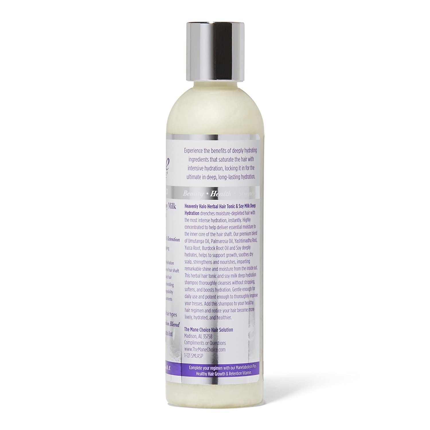 The Mane Choice Heavenly Halo Herbal Hair Tonic & Soy Milk Deep Hydration Shampoo