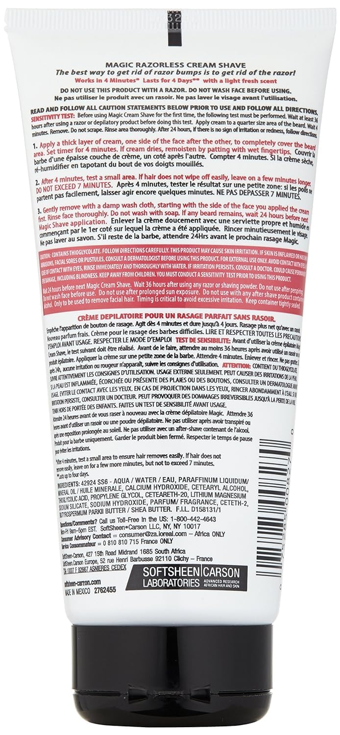 Magic Shave Cream Extra-Strength 6 oz (Pack of 5)