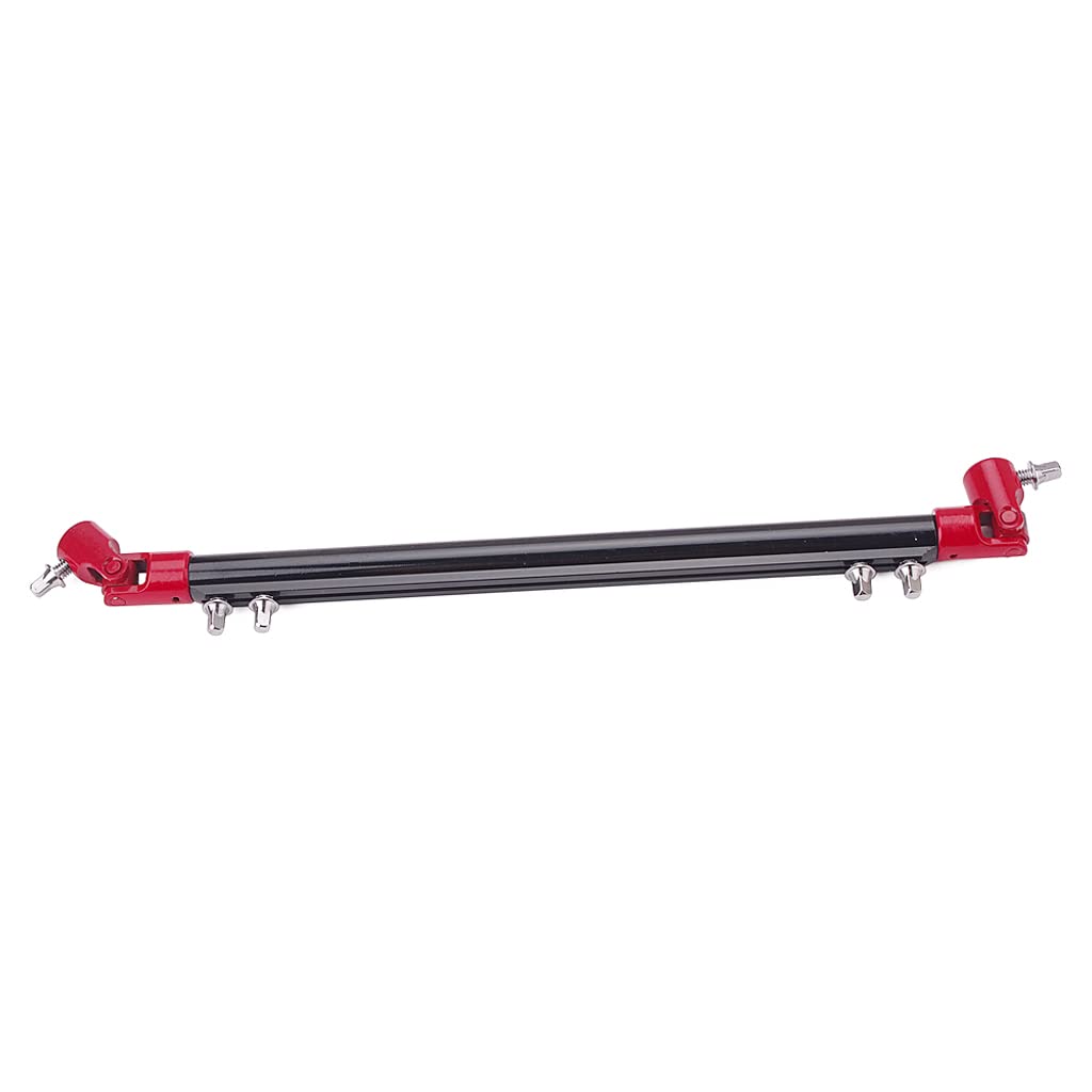 Alnicov Bass Drum Pedal Drive Shaft,Double Drum Pedal Link Bar, Replacement for Drum Kit Black
