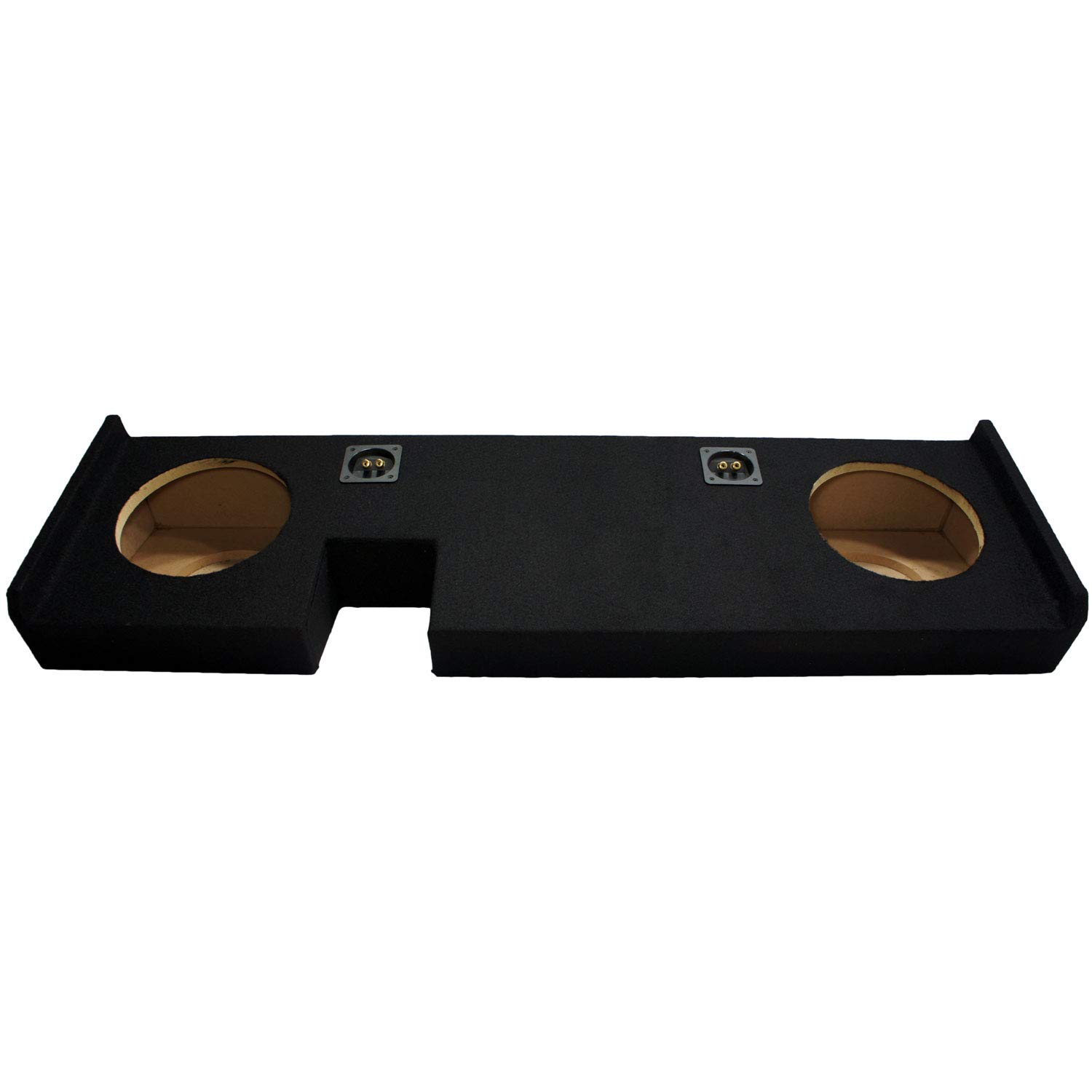 American Sound Connection 2009-2014 Ford F150 Extended Super Cab Truck Dual 10" Custom Fit Sub Subwoofer Box Enclosure