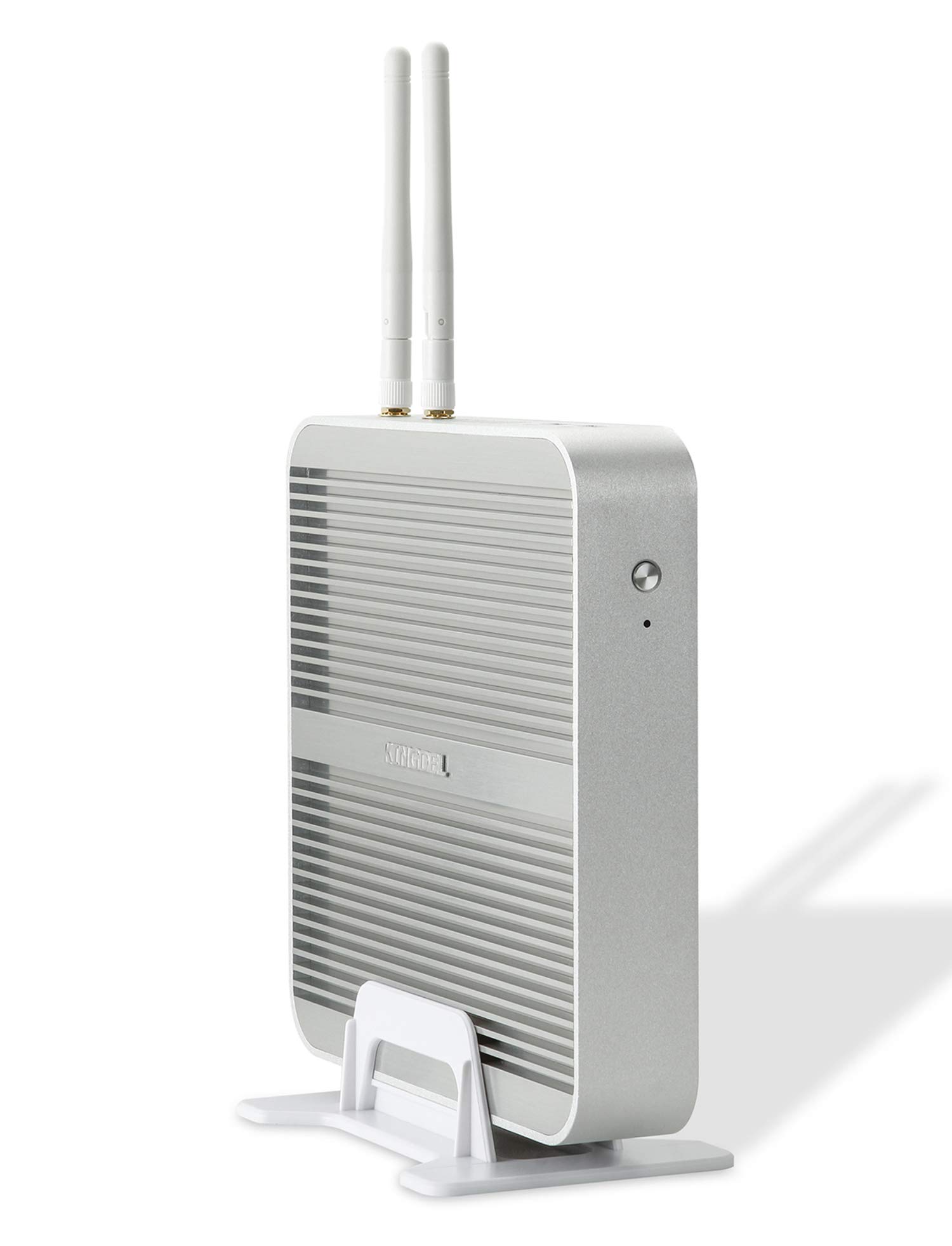 KINGDEL Fanless Mini PC, i5 CPU Mini Desktop Computer, 8GB RAM+256GB SSD, Gigabit Ethernet, 4xUSB 3.0, HD Port