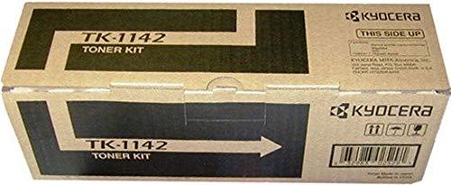 Kyocera 1T02ML0US0 Model TK-1142 Black Toner Cartridge, Compatible with ECOSYS M2035dn, M2535dn, FS-1035MFP and FS-1135MFP Laser Printers; Up To 7200 Pages Yield