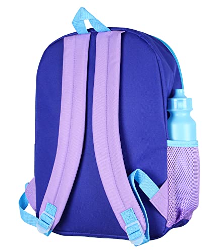 Disney Descendants Wickedly Cool 16" Backpack Lunch Tote Water Bottle Squishy Snack Tote 5 Pc Set