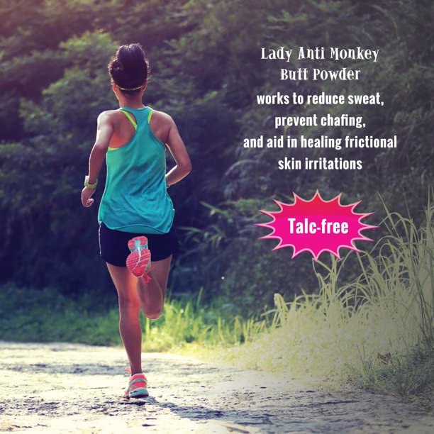 Lady Anti-Monkey Butt Powder with Cornstartch - Net Wt. 6 oz.[Health and Beauty] [Misc.]