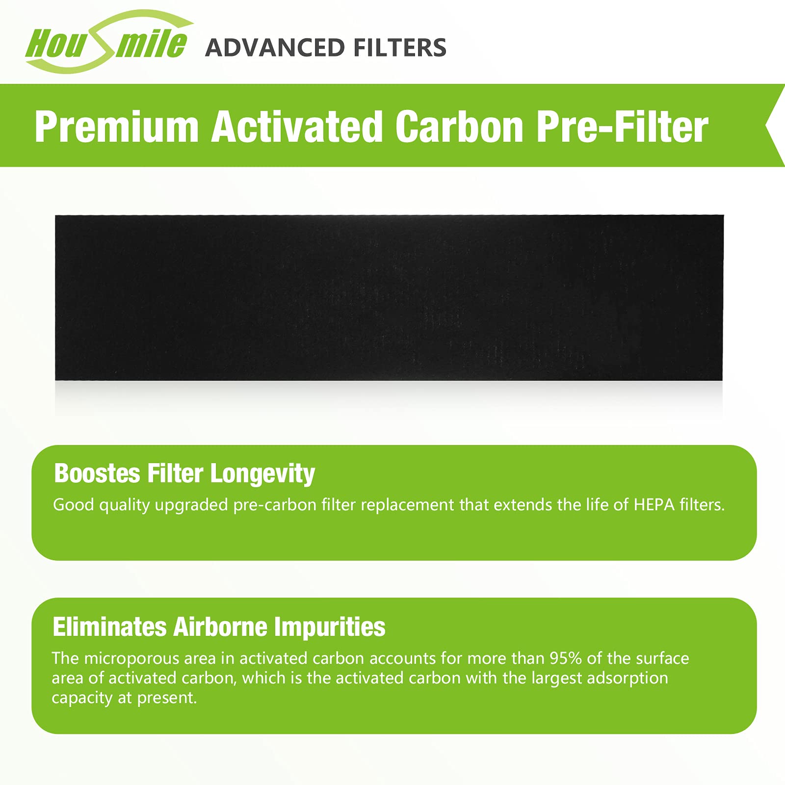 Replacement Filter C Compatible with G-Guardian AC5000 AC5000E AC5250PT AC5350B AC5350W AC5300B Air Purifiers. 3-in-1 True HEPA High Filtration Air Purifier Filter, 2 Pcs