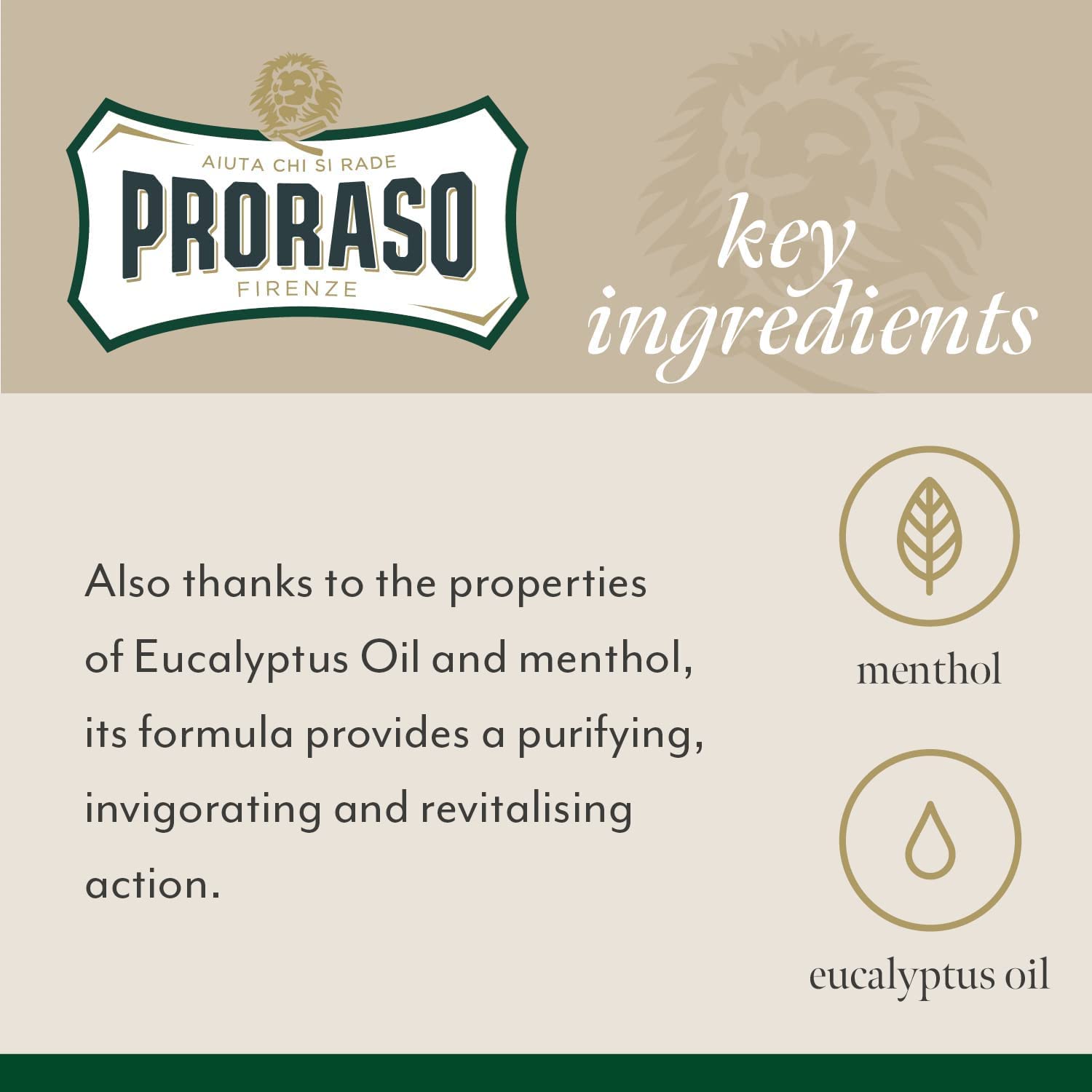 Proraso Shaving Foam, Refreshing and Toning, 10.3 Oz