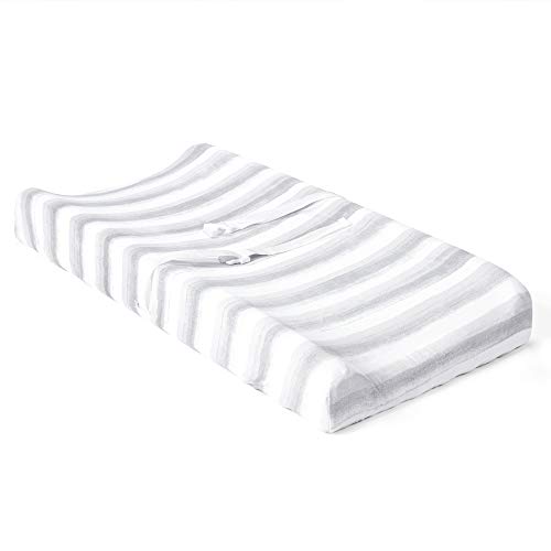 Lush Decor Baby Seaside Starfish Organic Cotton 2 Pack Changing Pad Cover, Blue