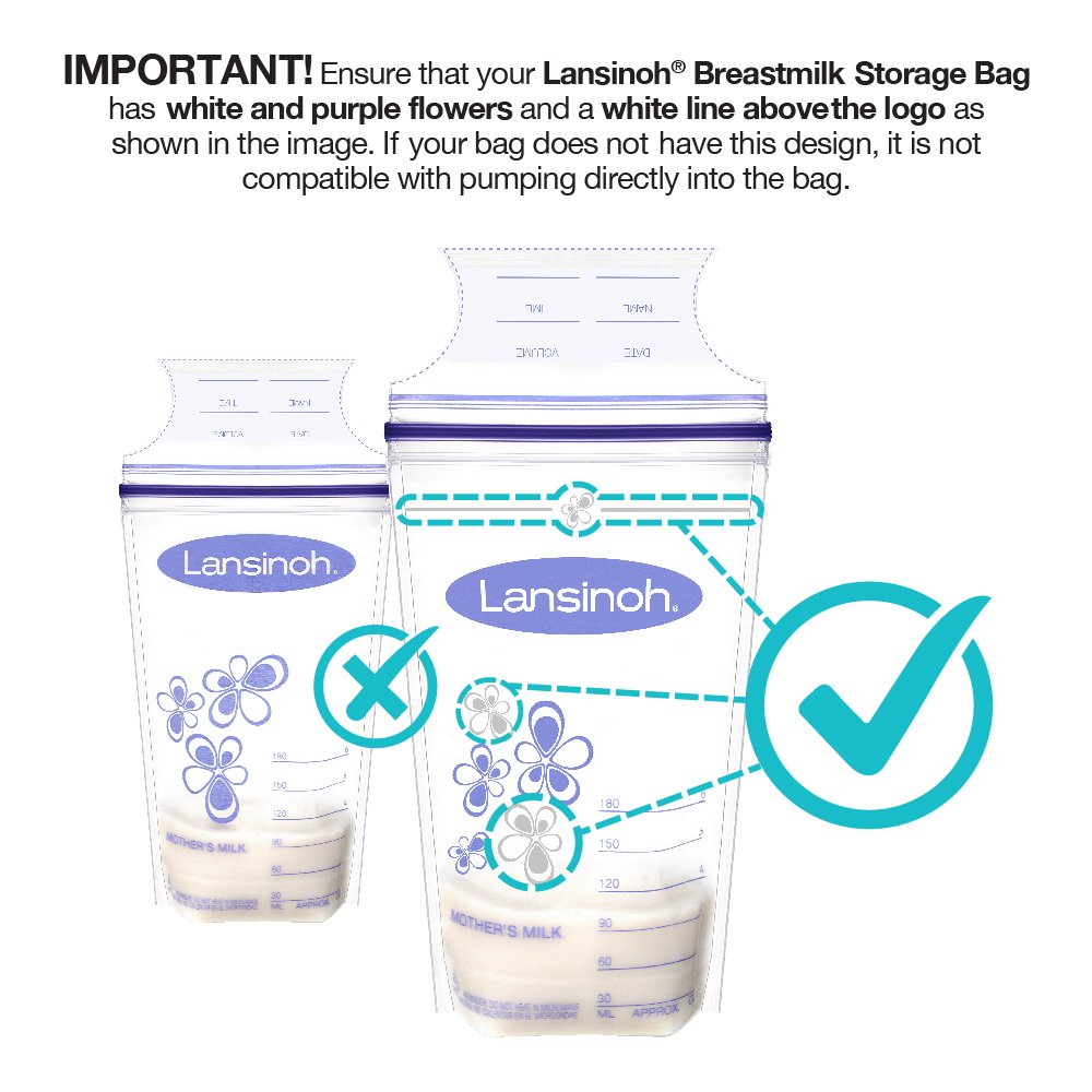 Lansinoh Breastmilk Storage Bags, 25 Count