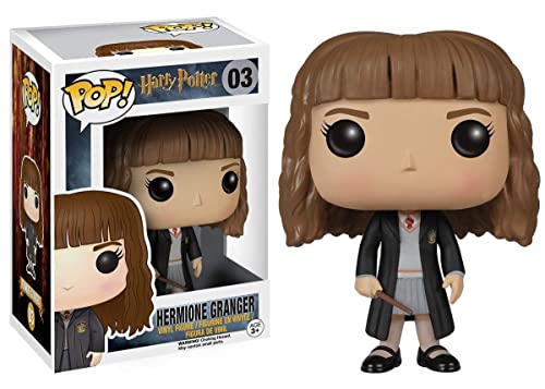 Funko Harry Potter - Hermione Granger #03 Pop! Vinyl Figure (Bundled with Compatible Pop Box Protector Case), Multicolor, 3.75 inches