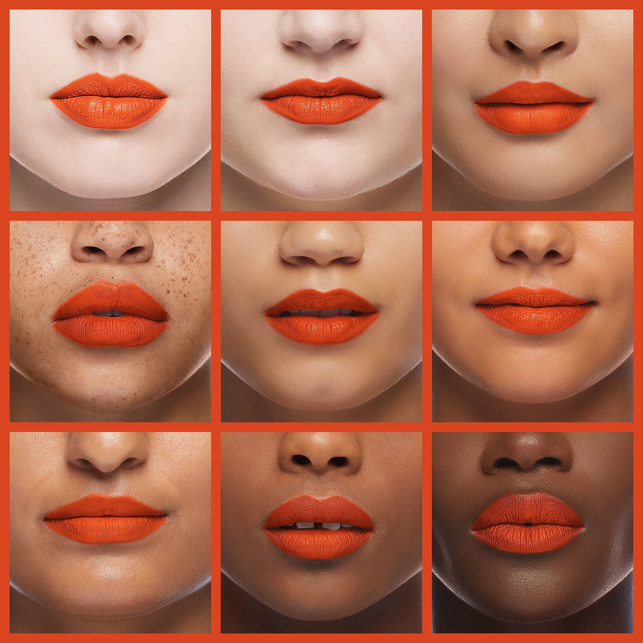 Maybelline New York Color Sensational Vivid Matte Liquid Lipstick, Orange Obsession, 0.26 fl. oz.