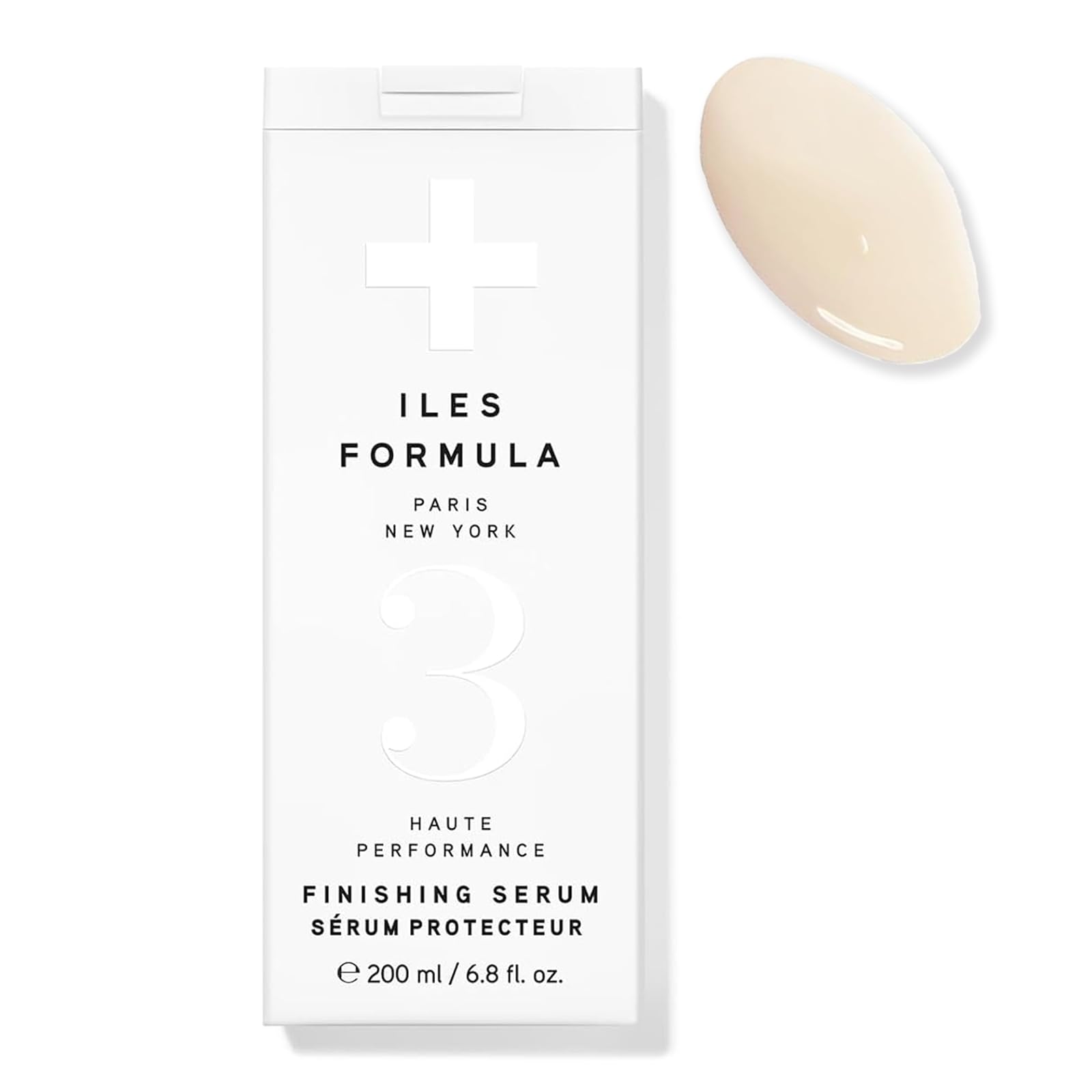 ILES FORMULA Haute Performance Finishing Serum – Style & Smooth Without Weighting Hair Down, Protects Hair from Heat, Humidity, UV Rays + Color Fade - 6.8 Fl Oz (200 ML)
