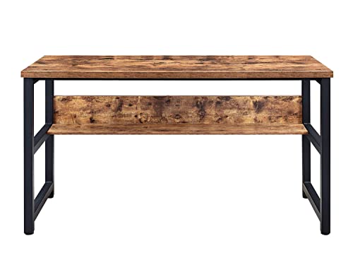 Amoak Computer Desk 55" with Bookshelf