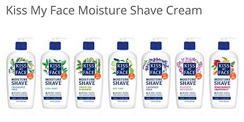 Kiss My Face Fragrance Free Moisture Shave, 11 Fluid Ounce, Pack of 3