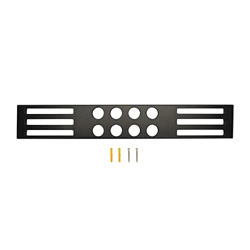 Baoz Ping Pong Paddle Storage Rack Wall Mounted Table Tennis Racket Display Rack for 6 Paddles and 8 Balls Storage in Game Room,Bar Room,Home, Office Break Room Ping Pong Ball Holder
