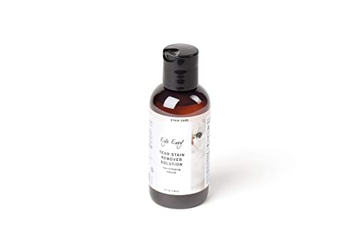 Eye Envy Tear Stain Remover Solution for Cats|100% Natural and Safe|Recommended by Breeders/vets/cat fanciers/Groomers|Contains colloidal Silver|Remove Stains from Fur on Persians and Exotics,4oz