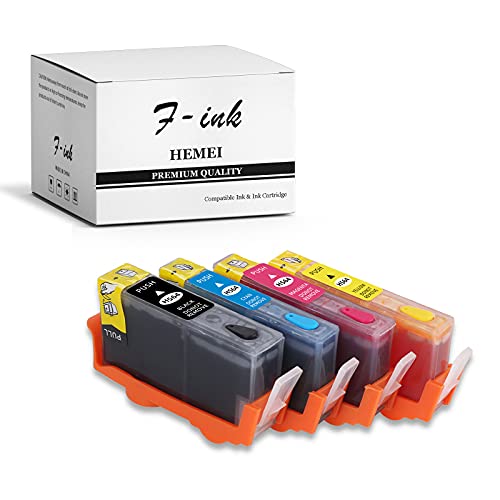 F-INK Full Refillable Ink Cartridge Replacement For HP 564 564XL Ink,Works With Deskjet 3070A 3522 3526 Photosmart 5510 5511 5514 5515 5522 6510 b109a b109n b11 b209a b210a Printer