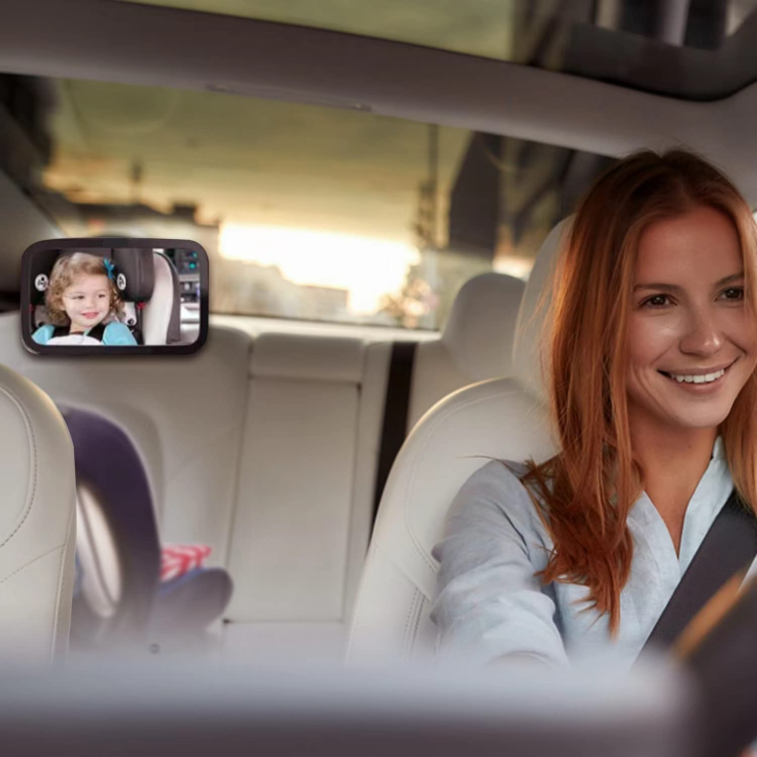 Baby Car Mirror (Baby Car Mirror-14 Inch)