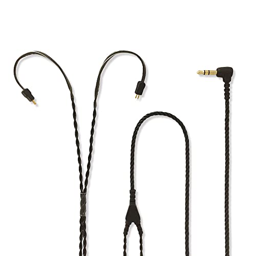 SOUNDLINK Upgraded Silver Plated Cable Earphone Extension Cable for HiFi Earbuds BL03 TRN V90 V80 AS10 ZS10 ZS6 ES4 ZST ZSR iems
