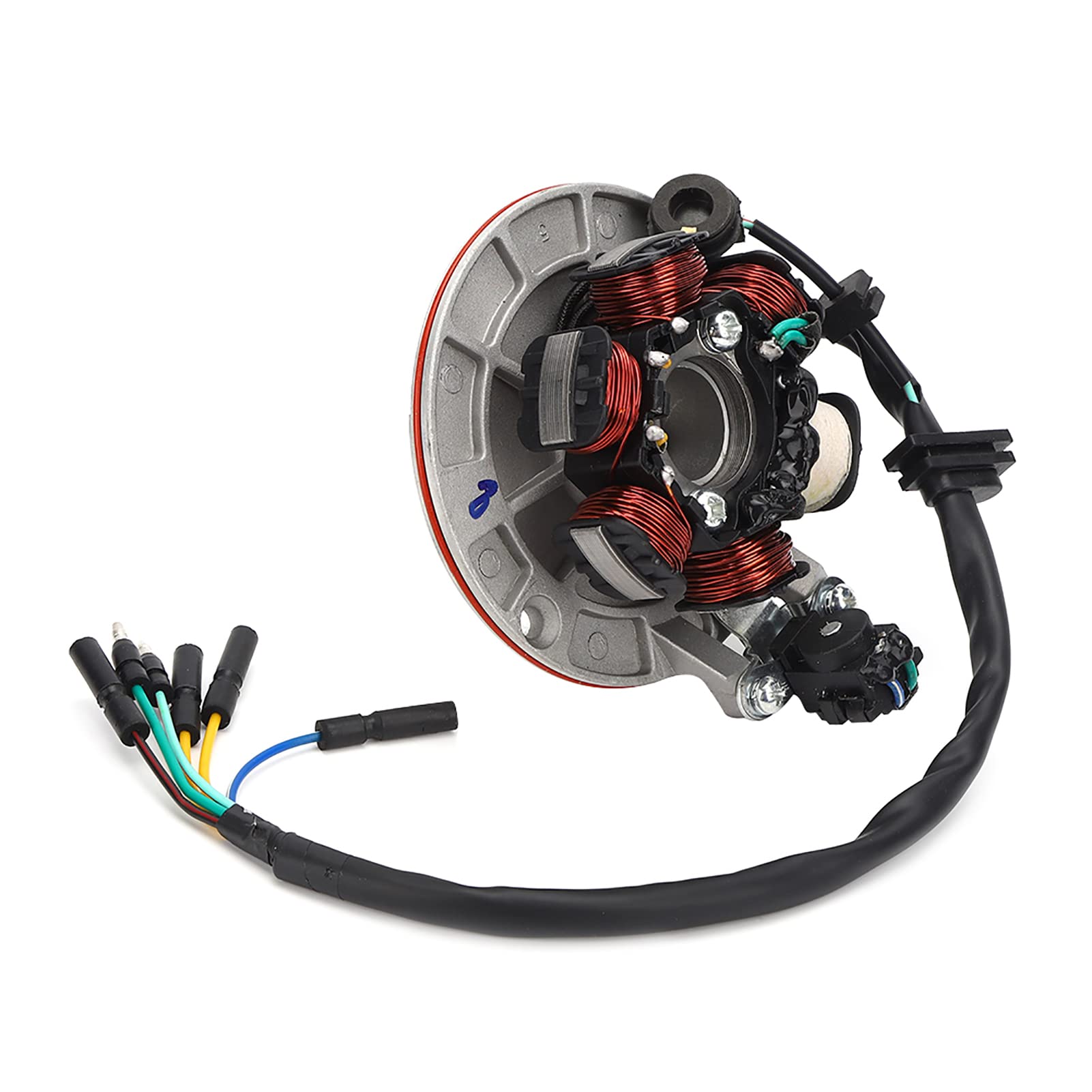 Acouto Magneto Stator Plate Ignition Stator Magneto Plate Magneto Stator Replace Fit for LIFAN YX 140cc Kick Start Engine PIT PRO Trail Dirt Bike