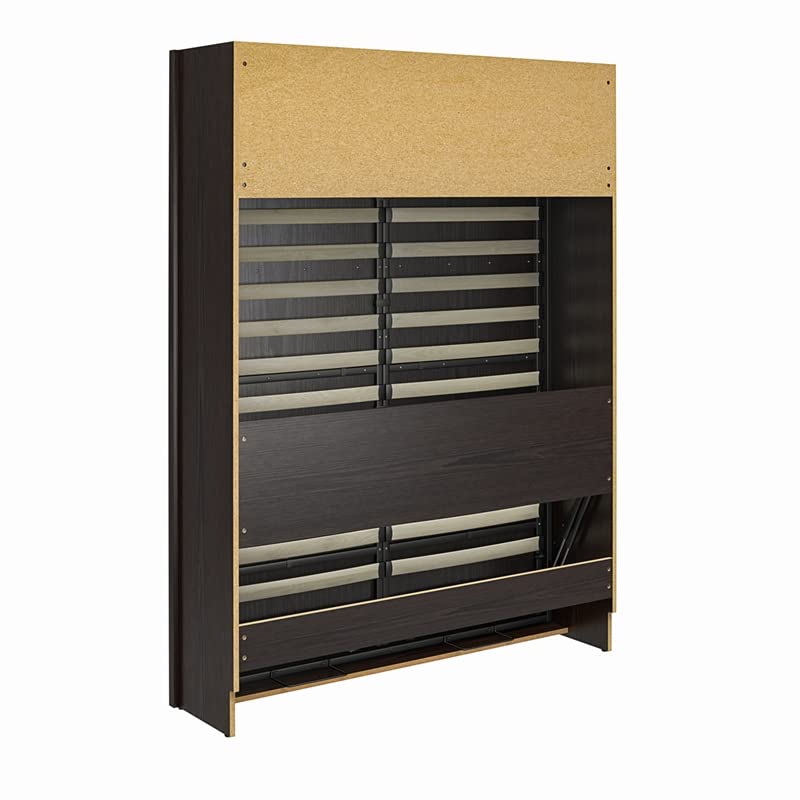 Ameriwood Home Signature Sleep Paramount Queen Murphy Wall Bed in Espresso