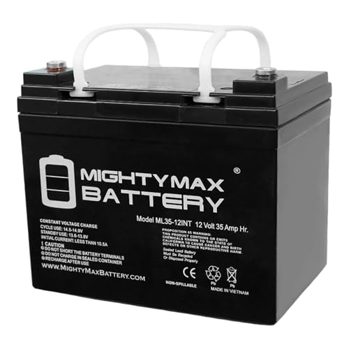 Mighty Max Battery 12V 35AH SLA Internal Thread Replacement Battery Compatible with Power Patrol SLA1156