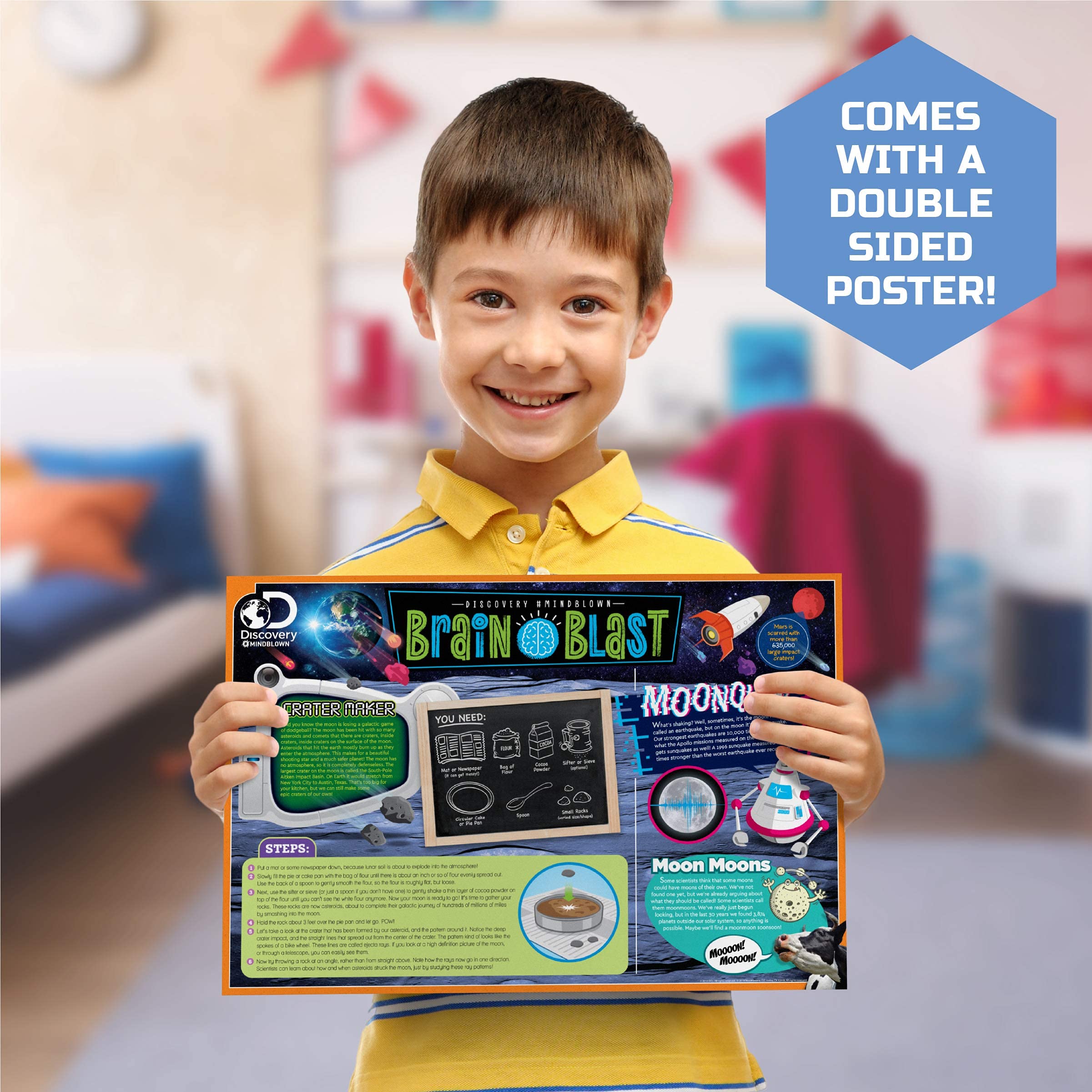 Discovery #MINDBLOWN Model Engine Building Kit, DIY 4-Cylinder Combustion Engine, Working Pistons Fan Valves Belts LED Lights, STEM Mechanic Engineering Construction Experiment Set, Kids & Adults Gift