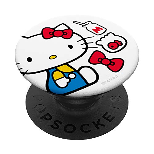 Hello Kitty Retro Favorite Things PopSockets Stand for Smartphones and Tablets PopSockets PopGrip: Swappable Grip for Phones & Tablets