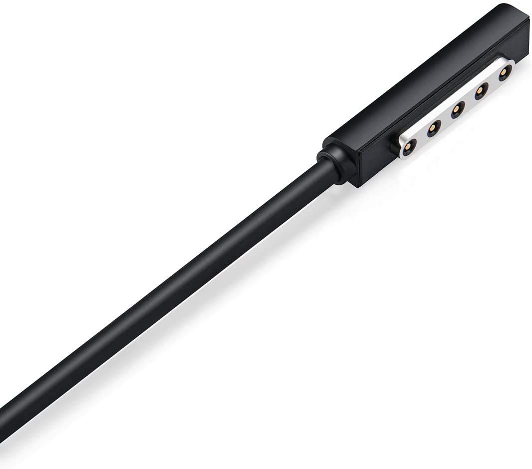 Surface Pro 2 Charger Surface Pro 1 Charger,48W 12V 3.6A Surface Power Supply Adapter for Microsoft Surface Pro 2 Surface Pro 1 Surface RT with 6Ft Power Cord and Carrying Pouch by KINGDO