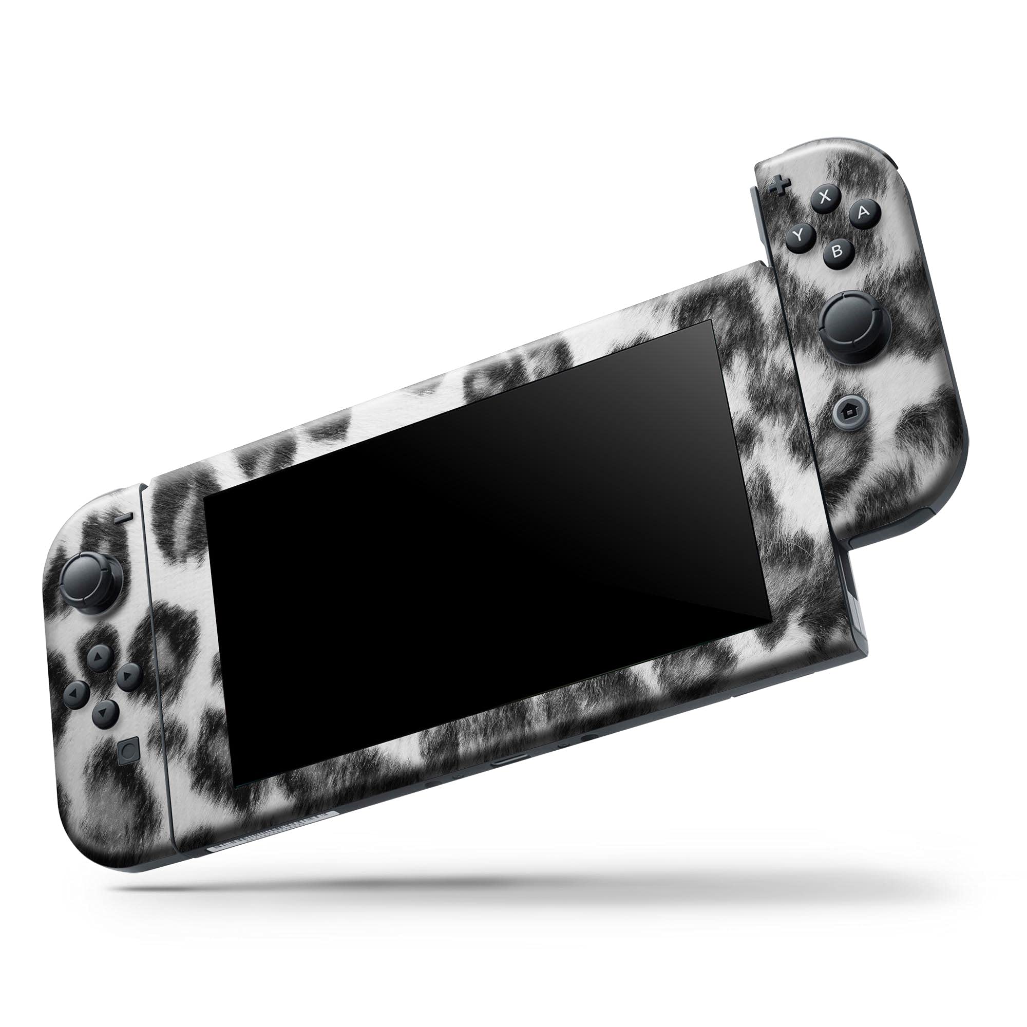 Design Skinz - Compatible with Nintendo Switch Lite - Skin Decal Protective Scratch-Resistant Removable Vinyl Wrap Cover - Real Snow Leopard Hide