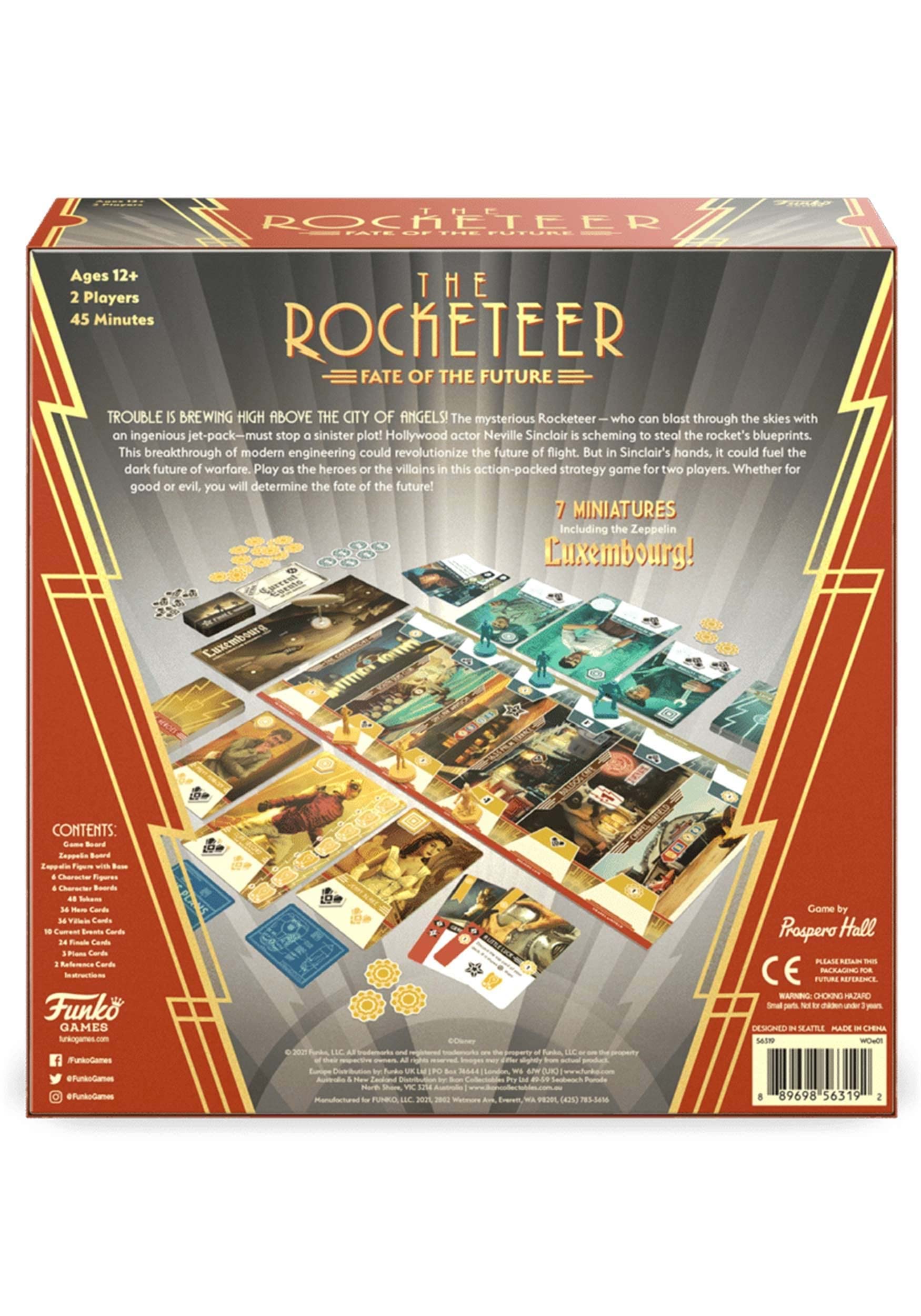 Funko The Rocketeer: Fate of The Future Game